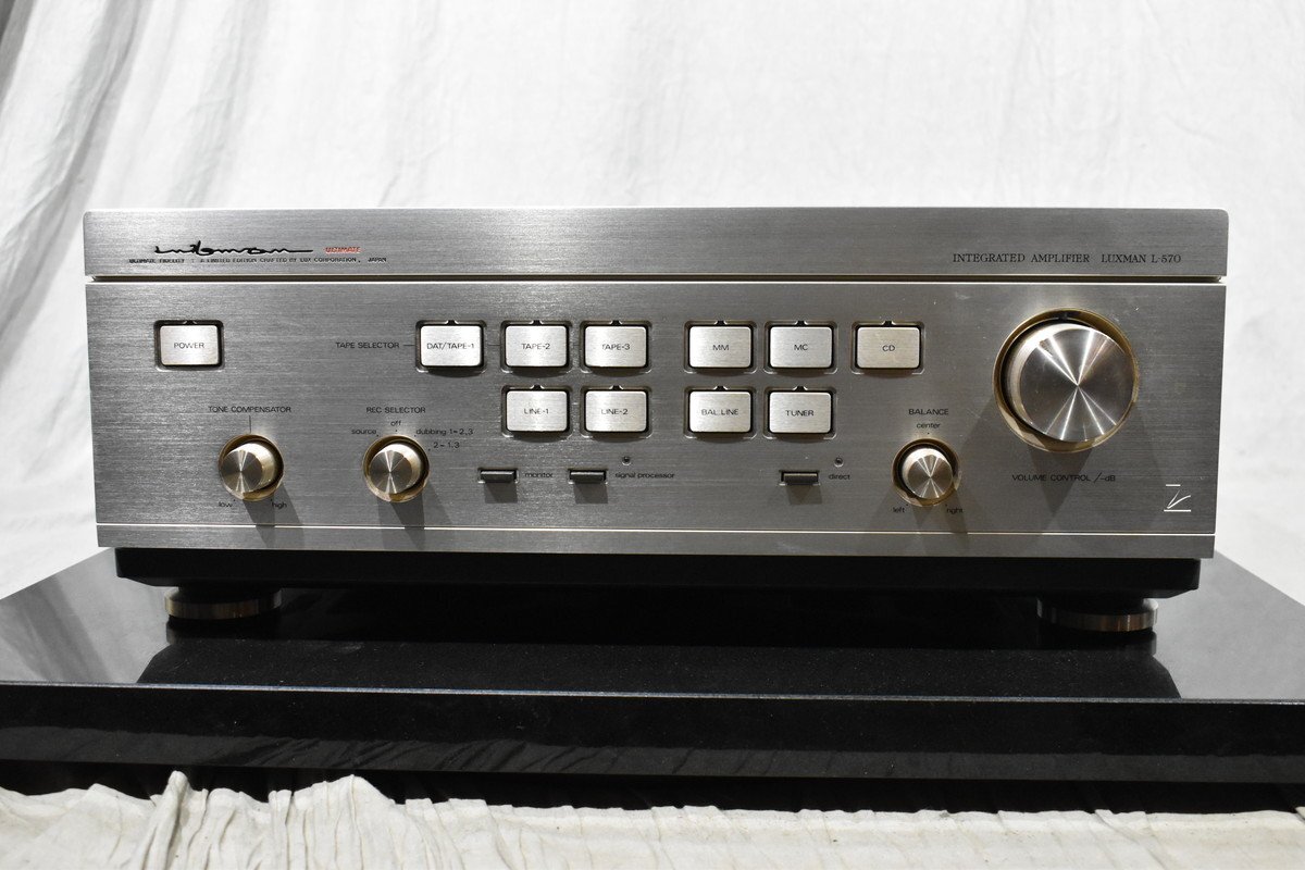Yahoo!オークション - LUXMAN ラックスマン プリメインアンプ L-570