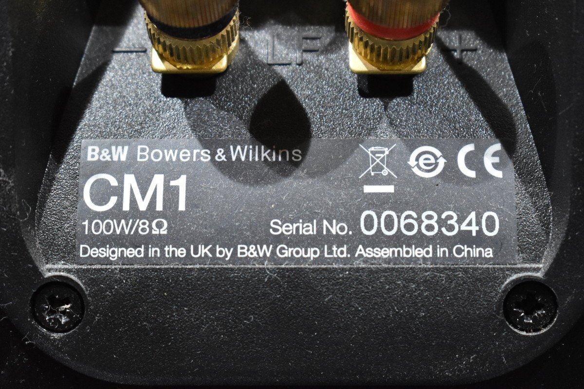 Yahoo!オークション - B&W スピーカー ペア CM1【ジャンク品】