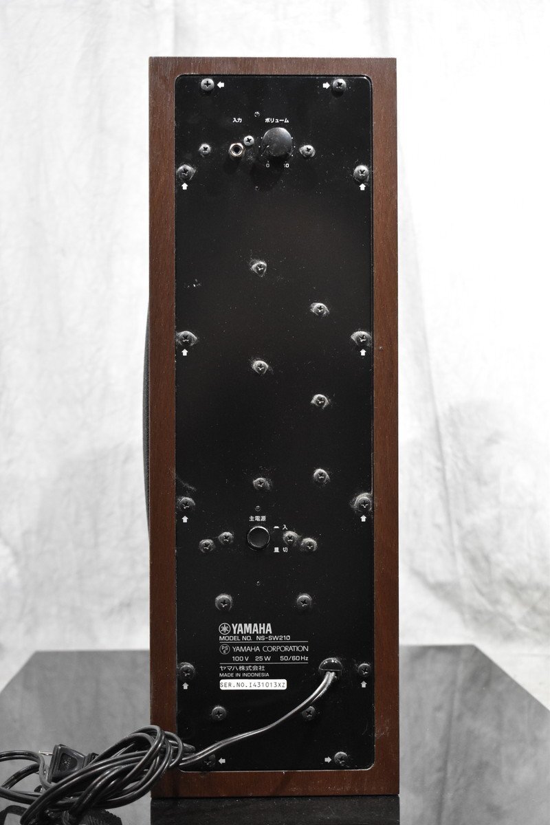 Yahoo!オークション - YAMAHA ヤマハ サブウーファー NS-SW210