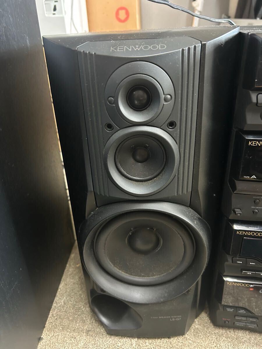 KENWOOD ケンウッド RX-G7 DM-MG7 LS-G7 システムコンポ 現状品(システムコンポ)｜売買されたオークション情報、yahooの商品情報をアーカイブ公開 - オークファン ...