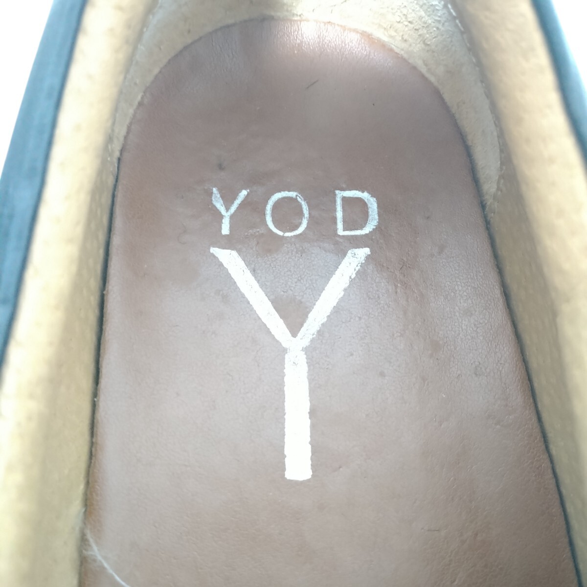 Yahoo!オークション - YM2 YOD レザースニーカー スリッポン メッシュ...