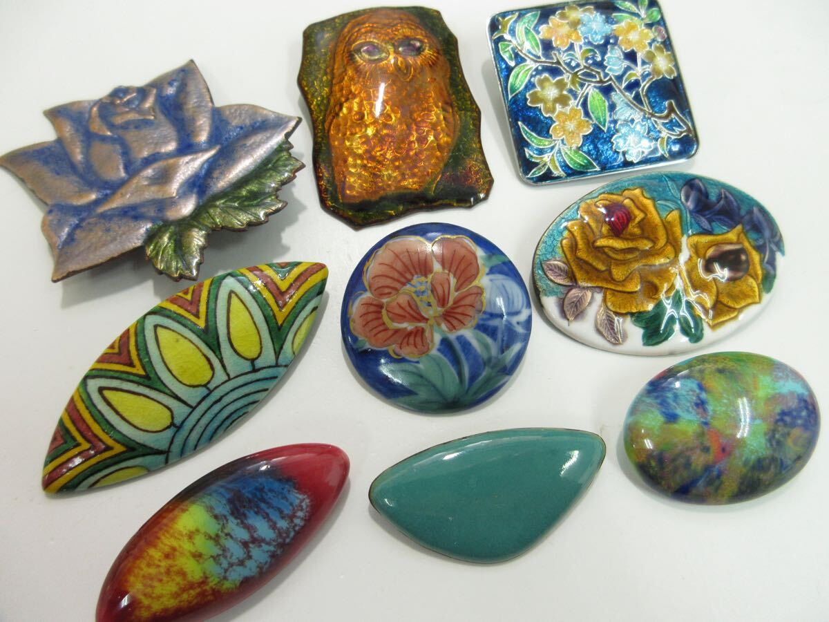 C78 焼き物系 ブローチ 七宝焼 九谷焼 九谷焼き など ヴィンテージ ビンテージ アクセサリー 大量 まとめ売り まとめ TIA(その他)｜売買されたオークション情報、yahooの商品情報 ...
