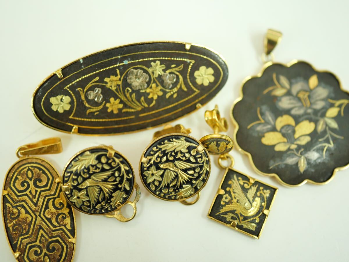 Yahoo!オークション - 【B19】ぞうがん 象嵌 ゾウガン ダマスキナード ...