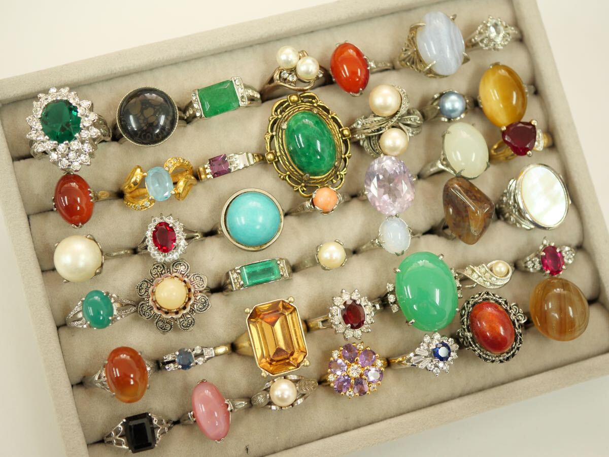 C53 リング 指輪 千本透かし など 昭和レトロ SILVER シルバー 925 含む ヴィンテージ アクセサリー 大量 まとめ売り まとめ TIA(指輪)｜売買されたオークション情報 ...