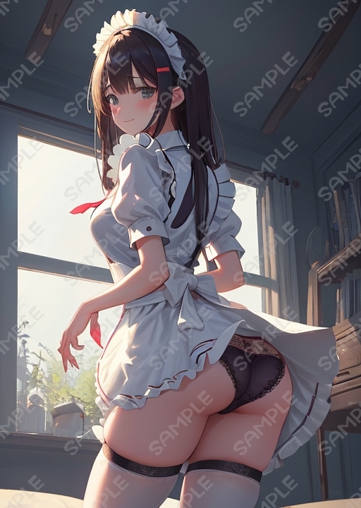 Yahoo!オークション - A267 【一点物】AIアート A4ポスター セクシー ...