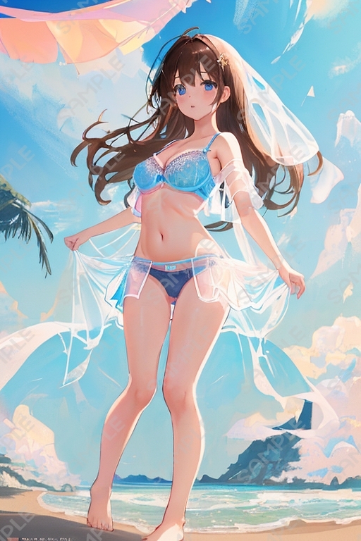 Yahoo!オークション - A241 【一点物】AIアート A4ポスター セクシー ...