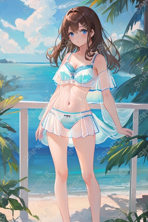 Yahoo!オークション - A242 【一点物】AIアート A4ポスター セクシー ...