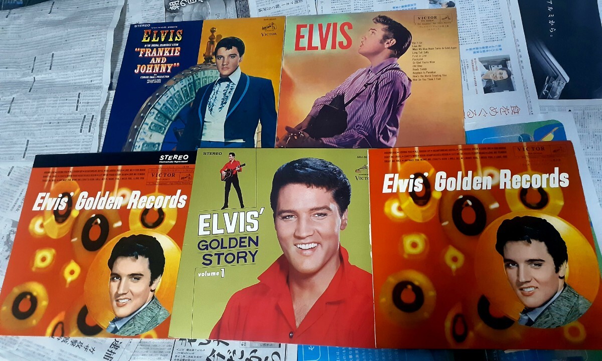 Yahoo!オークション - エルヴィス プレスリーペラジャケ LP13枚まとめ...