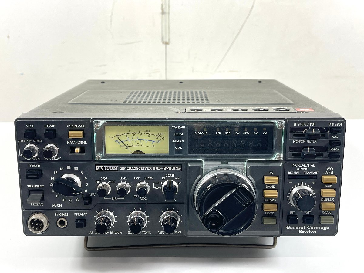 Yahoo!オークション - ICOM IC-741S HF オールモード トランシーバー I...