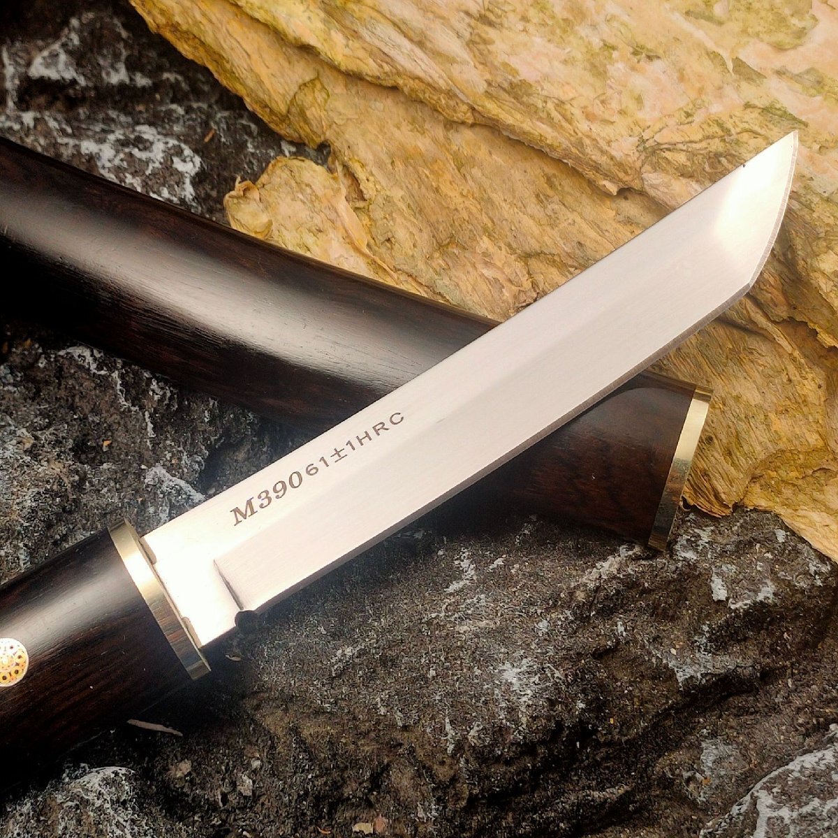 Yahoo!オークション - m390 超高品質 アウトドアナイフ シースナイフ ...