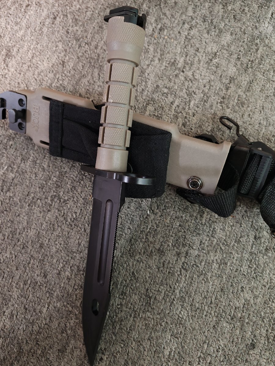 Yahoo!オークション - BUCK-M9高品質 シース付き シースナイフ 大工道...