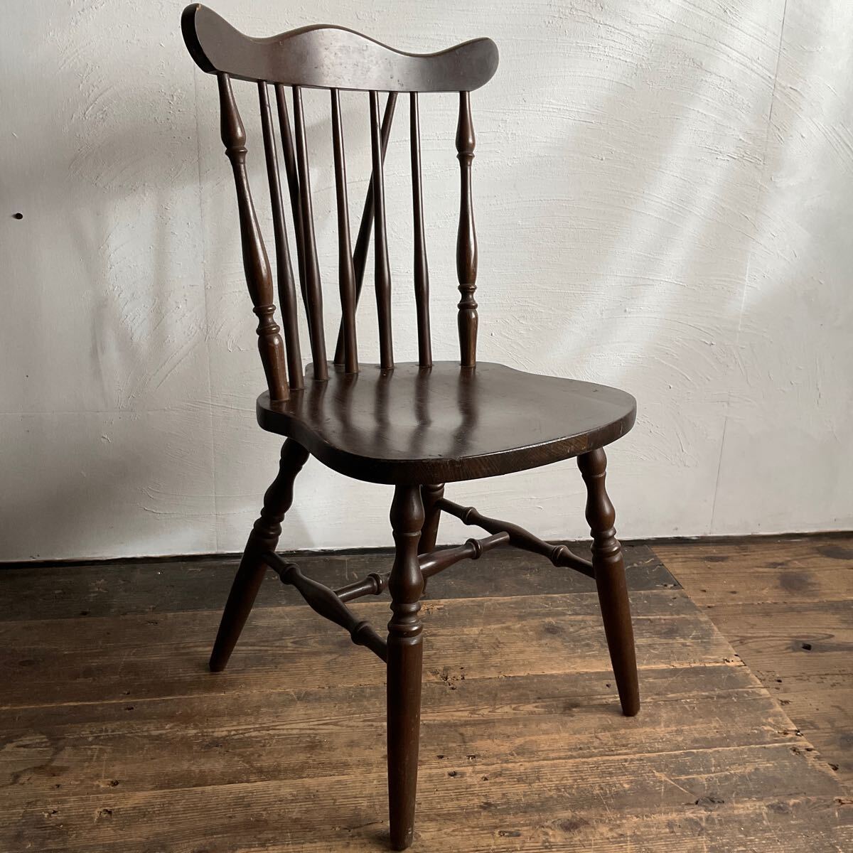 Yahoo!オークション - C09 佐/アンティーク 椅子 イス 木製 レトロ ビ...