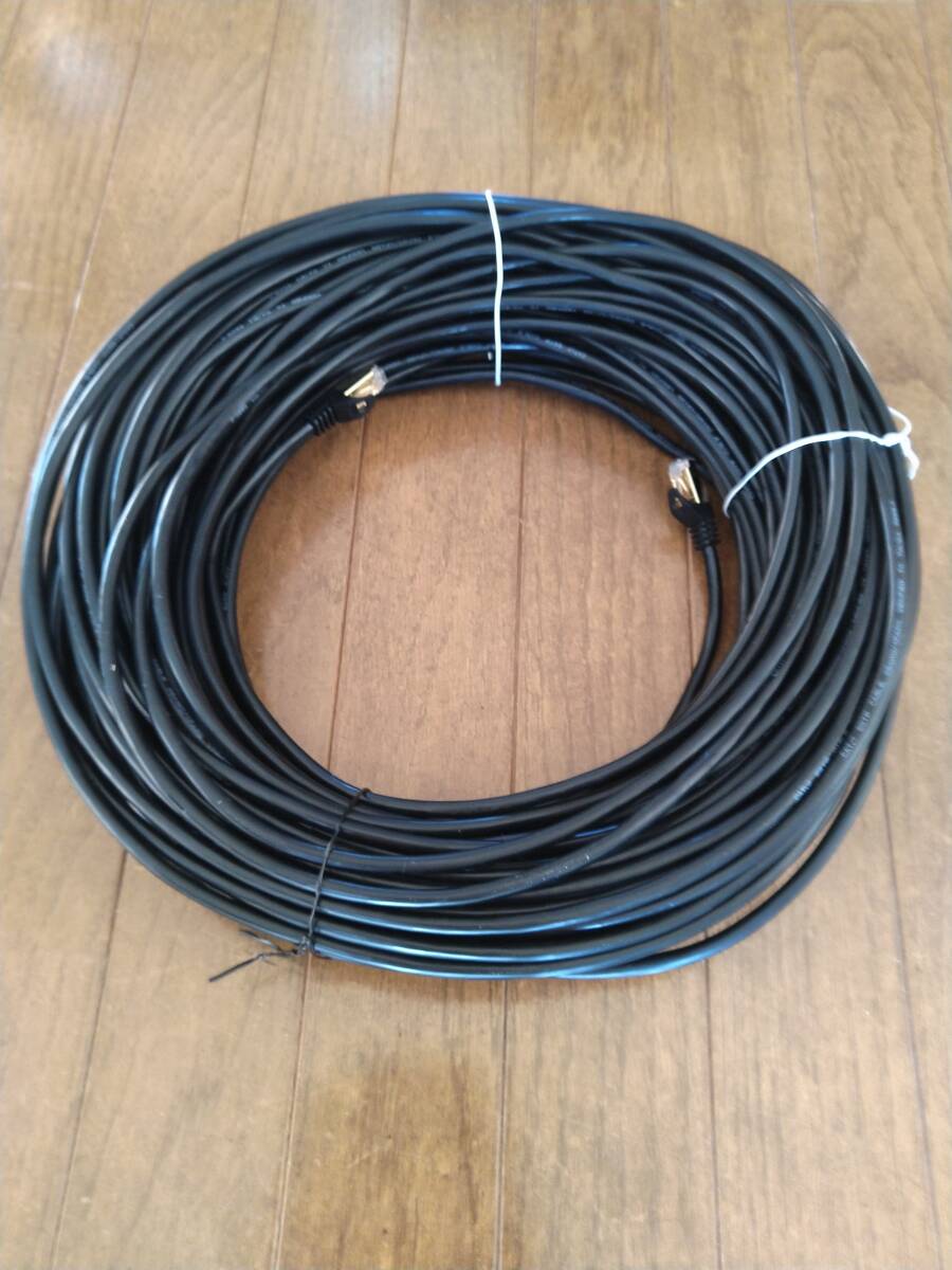Yahoo!オークション - 屋外用 LANケーブル CAT7 50M