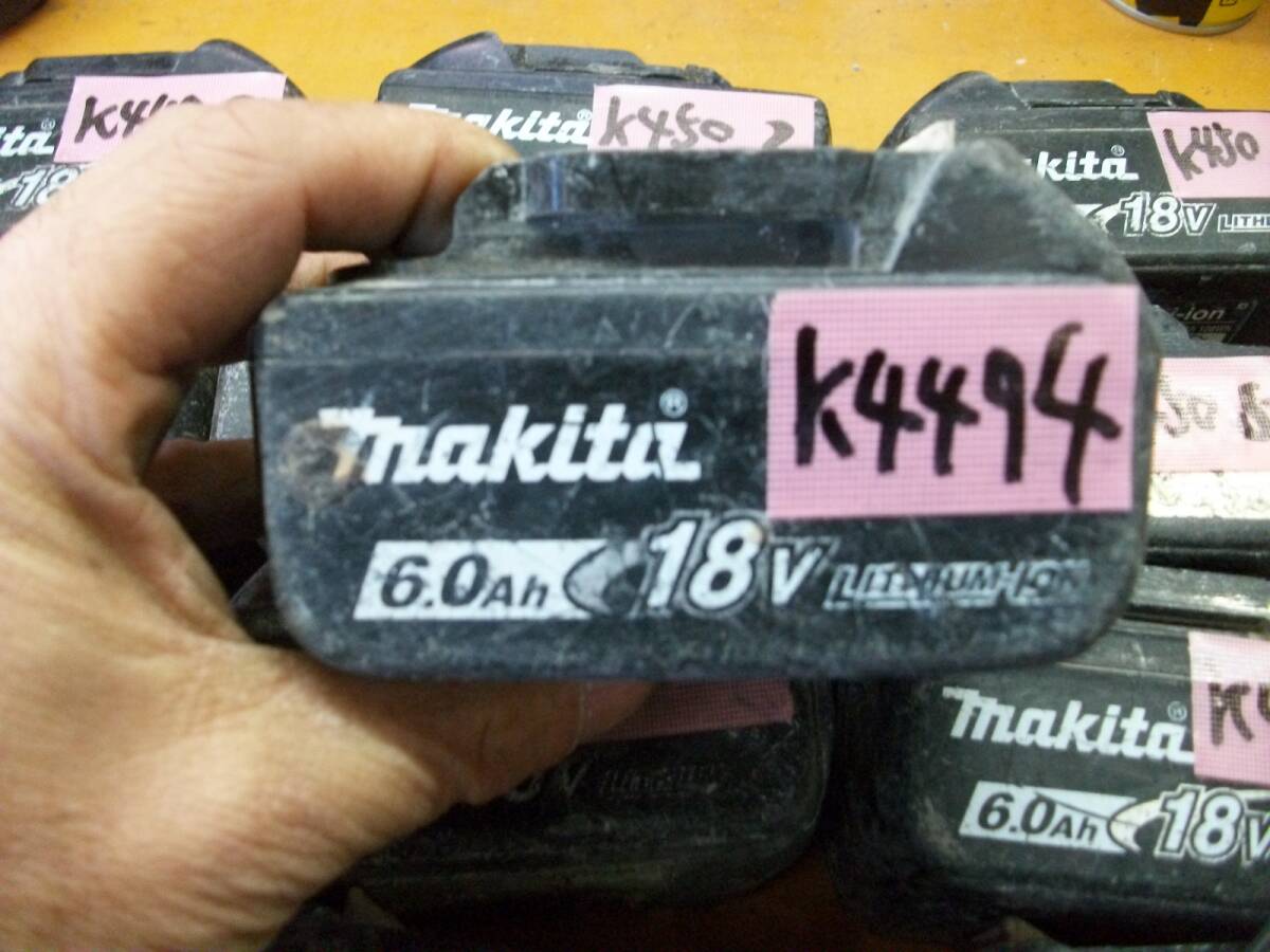 Yahoo!オークション - k4494B マキタ BL1860B 18V