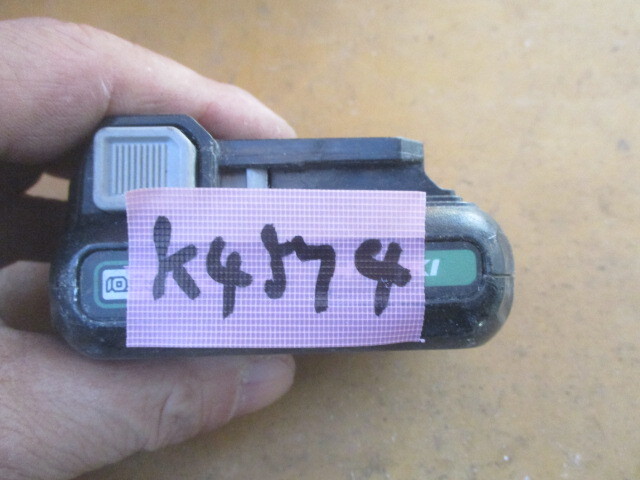 Yahoo!オークション - k4574 ハイコーキ BSL1215 10.8V