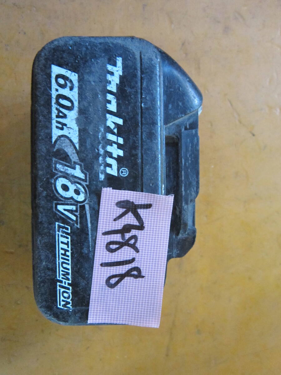 Yahoo!オークション - k4818 マキタ BL1860B 18V