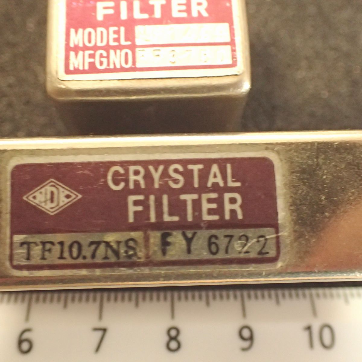 Yahoo!オークション - NDK CRYSTAL FILTER クリスタルフィルター 2個...