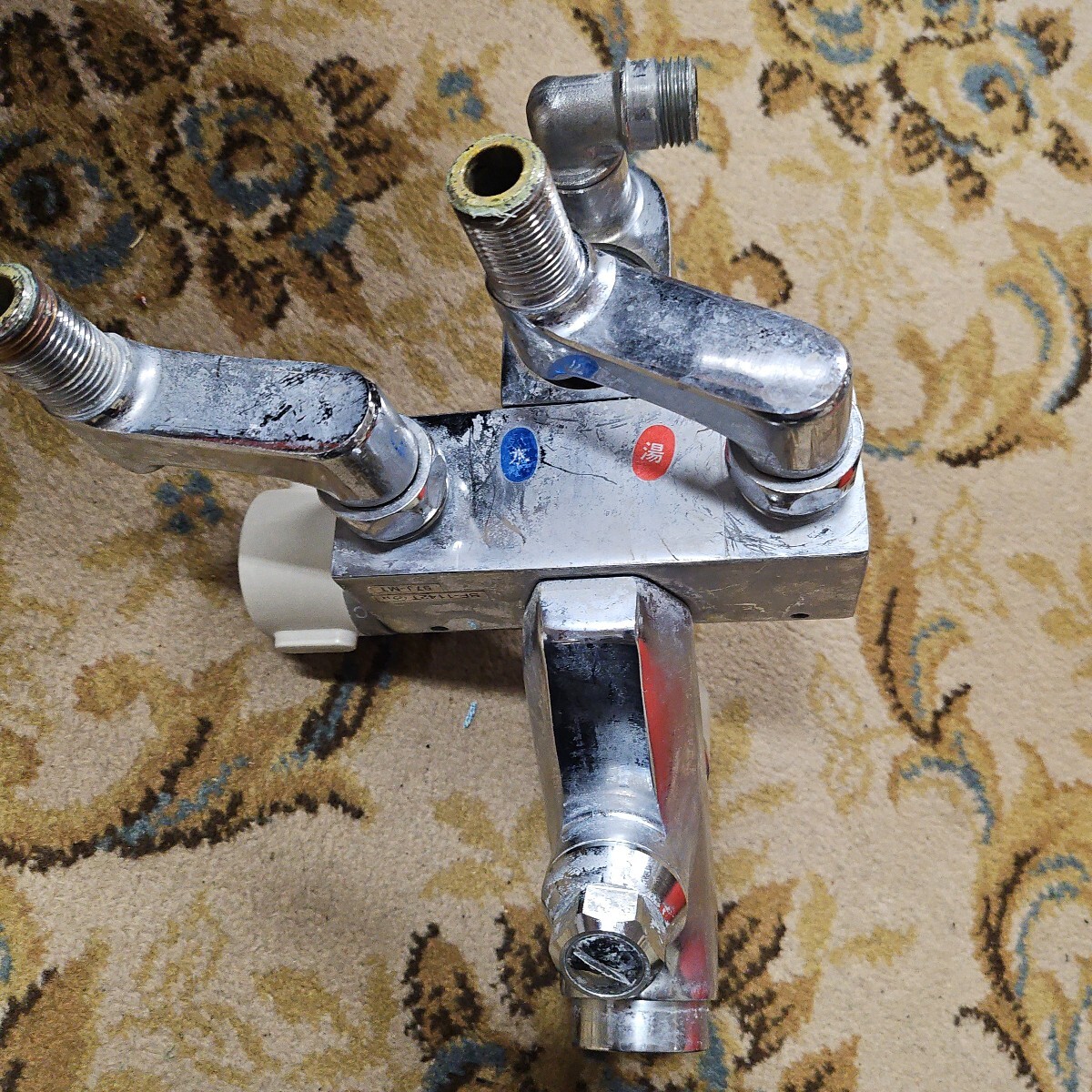 Yahoo!オークション - 混合水栓 オートストップ TOTO LIXIL INAX BF-11...