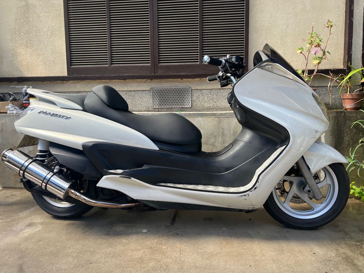 Yahoo!オークション - ヤマハ グランドマジェスティ250 SG15中古