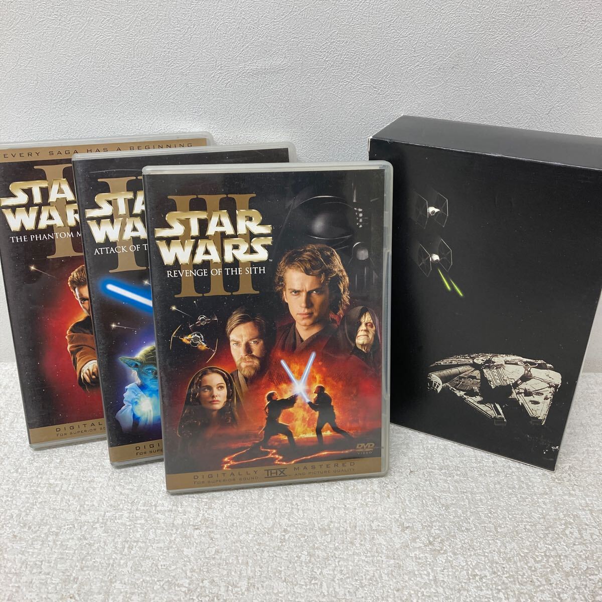 Yahoo!オークション - 2/2 I1205D3 スターウォーズⅠ〜Ⅵ 1〜6 DVD 4巻...