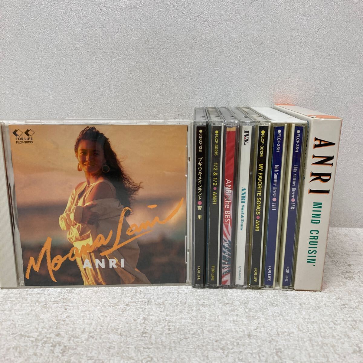 I1209A3 まとめ 杏里 ANRI CD 8巻セット 音楽 邦楽 / MOANA LANI / ブギウギメインランド / 1/2&1/2 / MIND CRUISIN' / the ...