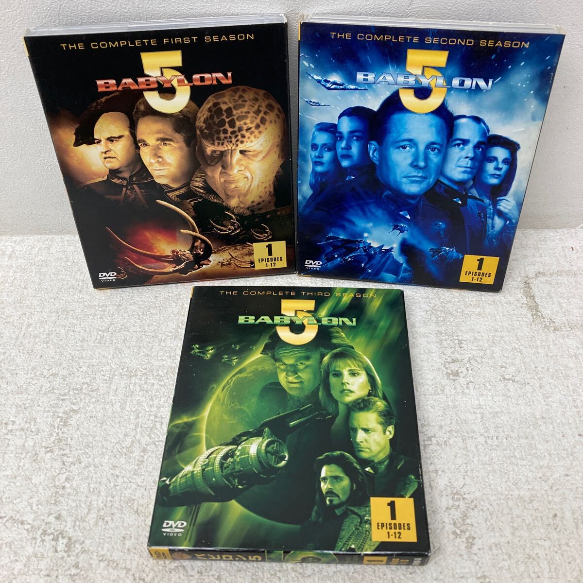 Yahoo!オークション - I1217A3 バビロン5 BABYLON シーズン 1 2 3 DVD ...