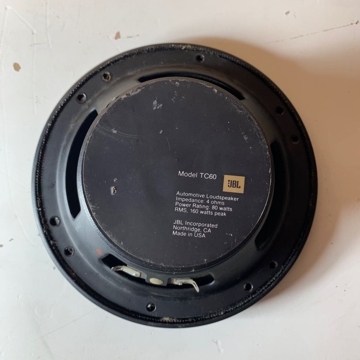 Yahoo!オークション - 【B-1】 Jbl TC60 スピーカーユニット ジェービ...