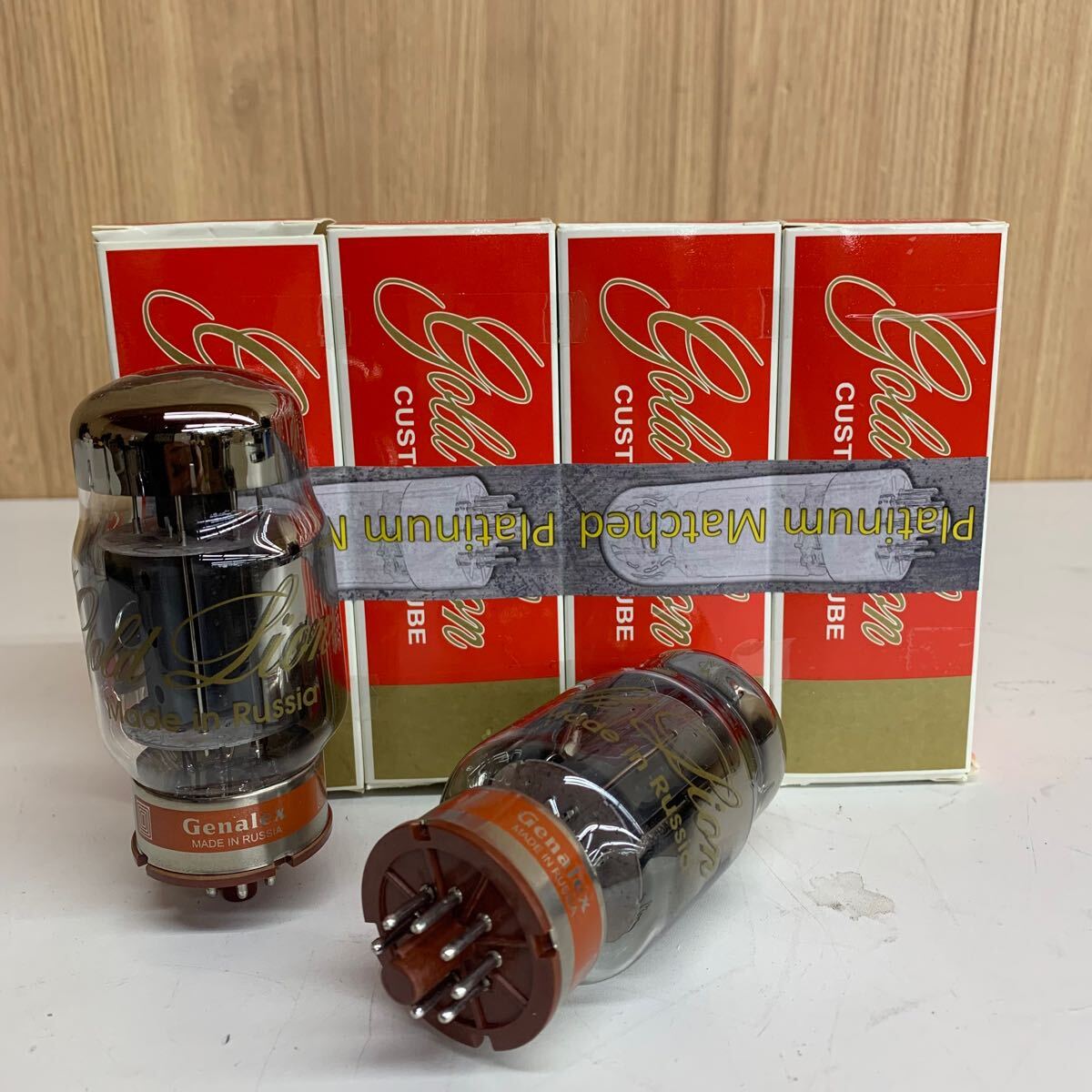 Yahoo!オークション - 【B-1】 Goldlion KT88 真空管 Genalex TUBE マ...