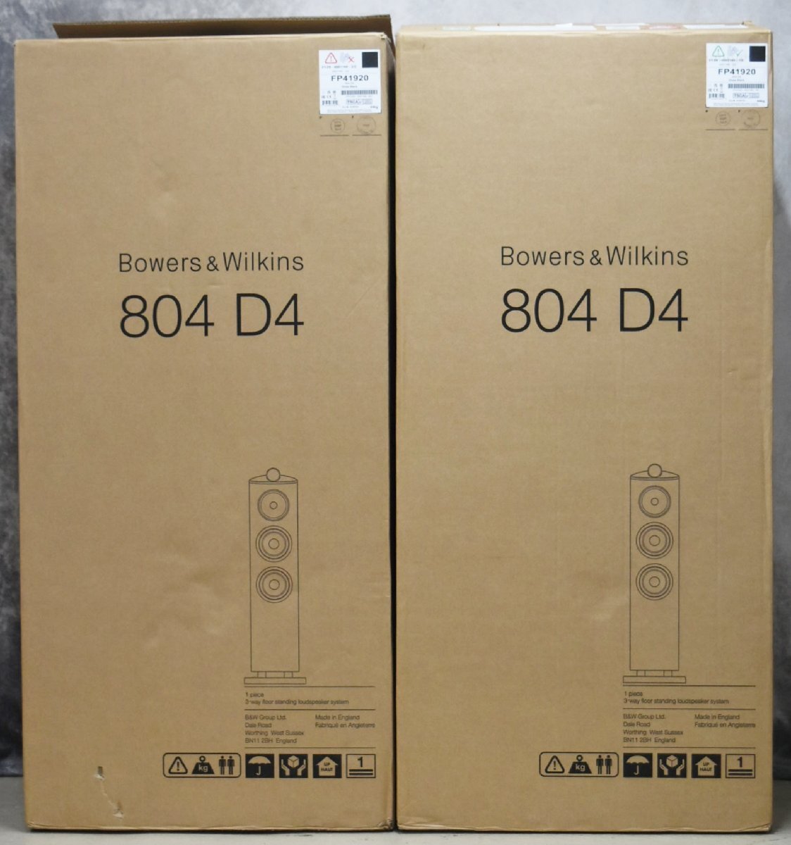 Yahoo!オークション - Bowers & Wilkins B&W 804 D4 スピーカーペア ...