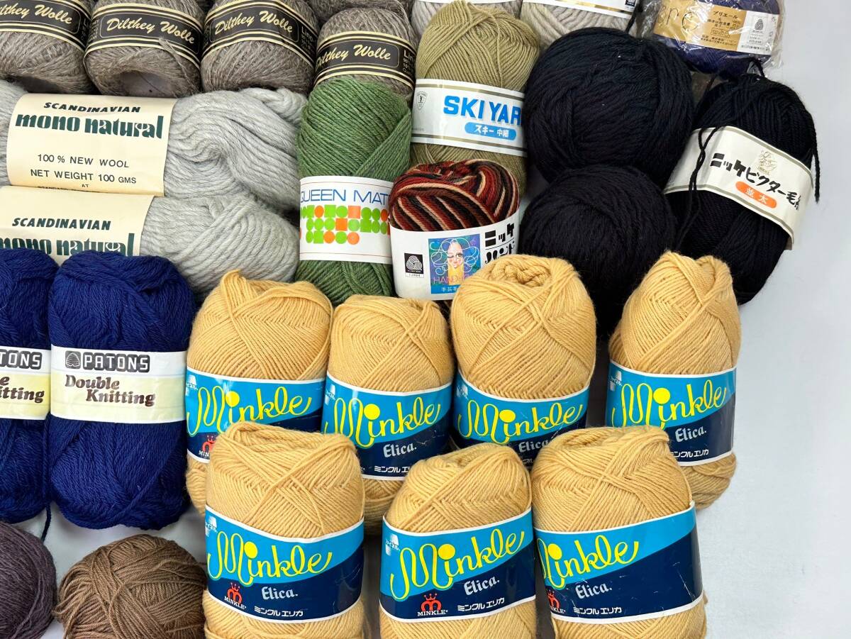 Yahoo!オークション - H1210B 約7㎏ 毛糸 大量 まとめセット 東洋紡績 ...