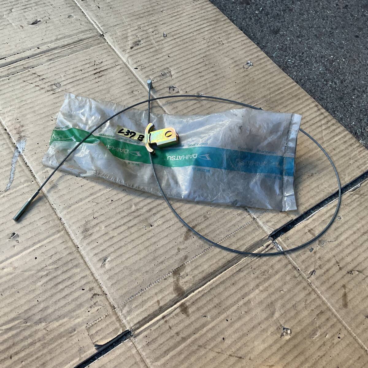 Yahoo!オークション - ダイハツフェローL37 360のワイヤーB新品です