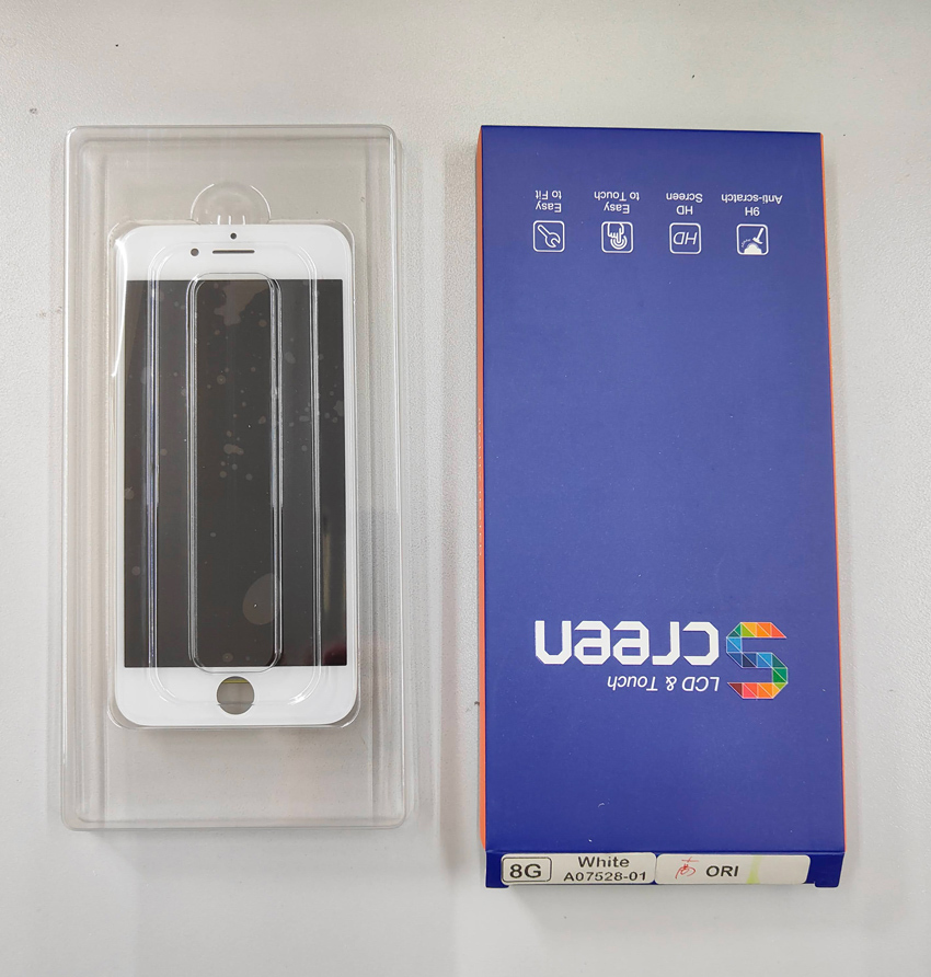 Yahoo!オークション - iPhone 8 / SE2 高品質液晶 フロントパネル 白 ...