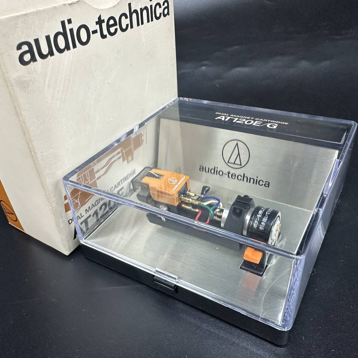 Yahoo!オークション - 美品 audio technica Dual Magnet Cartrige AT12...