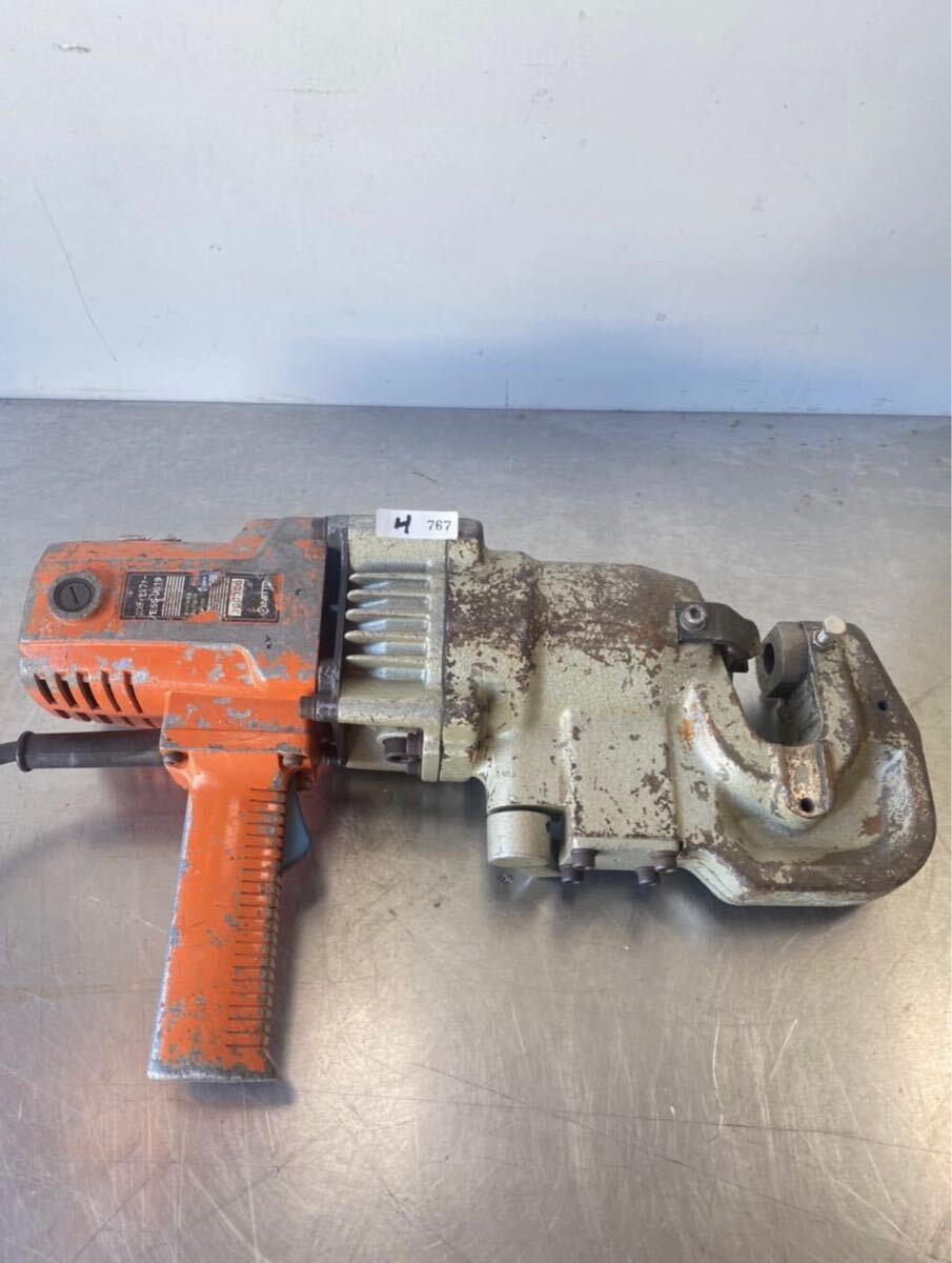 Yahoo!オークション - 日東工器 E55-0619 電動 油圧 パンチャー 通電確...