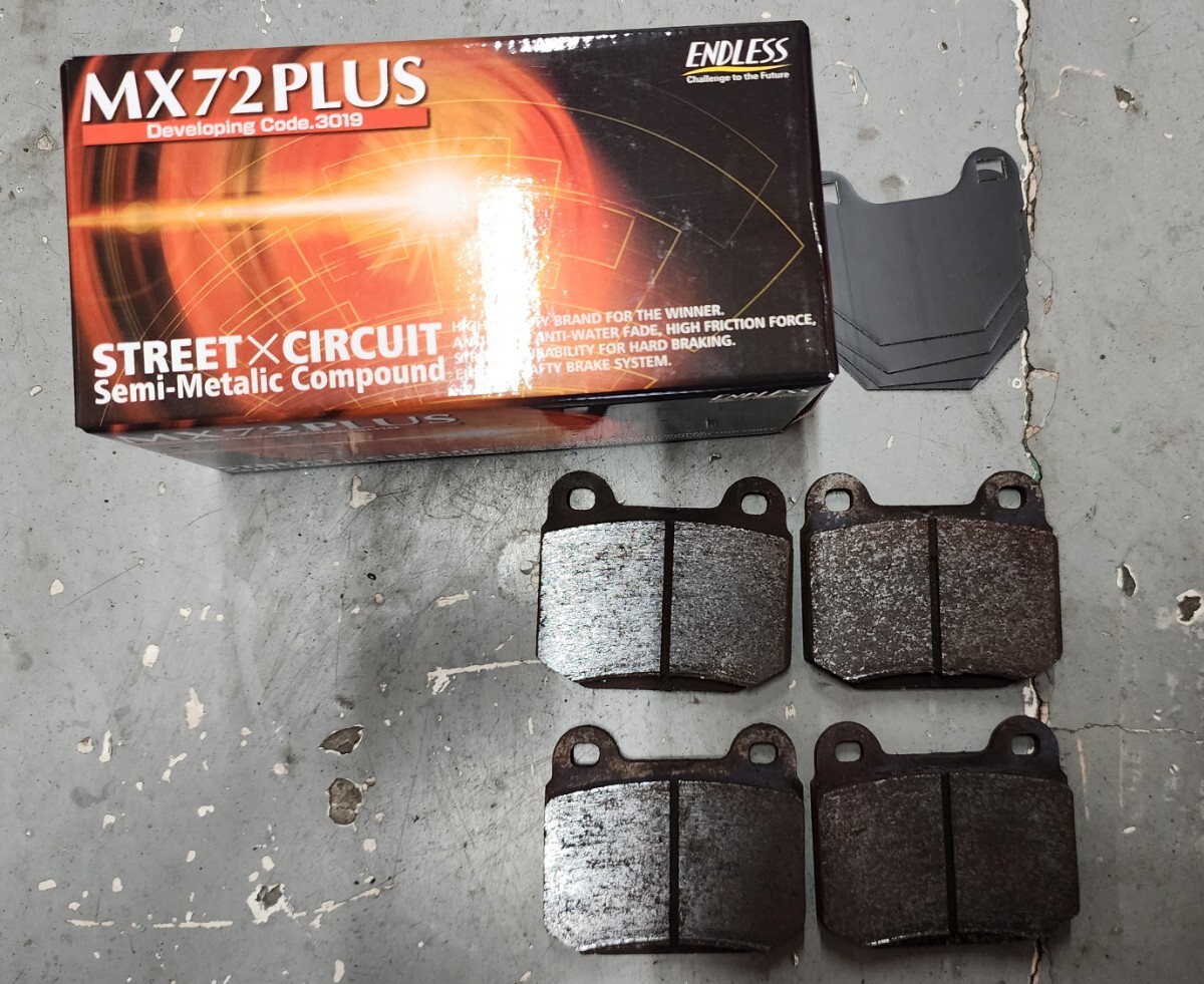 Yahoo!オークション - エンドレス ブレーキパッド MX72PLUS EP291 ブレ...