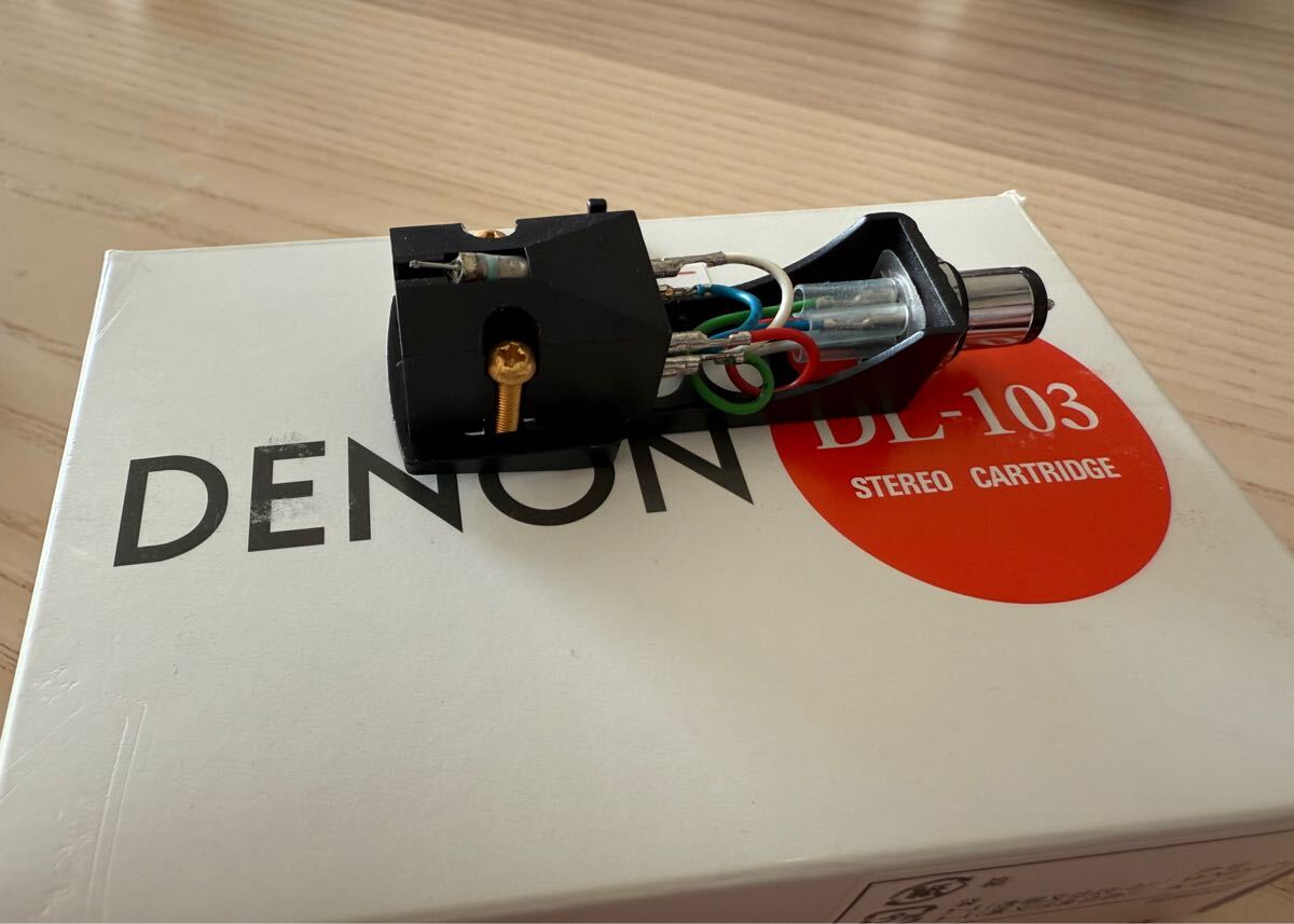 Yahoo!オークション - DENON MC型カートリッジ DL-103 ヘッドシェル付