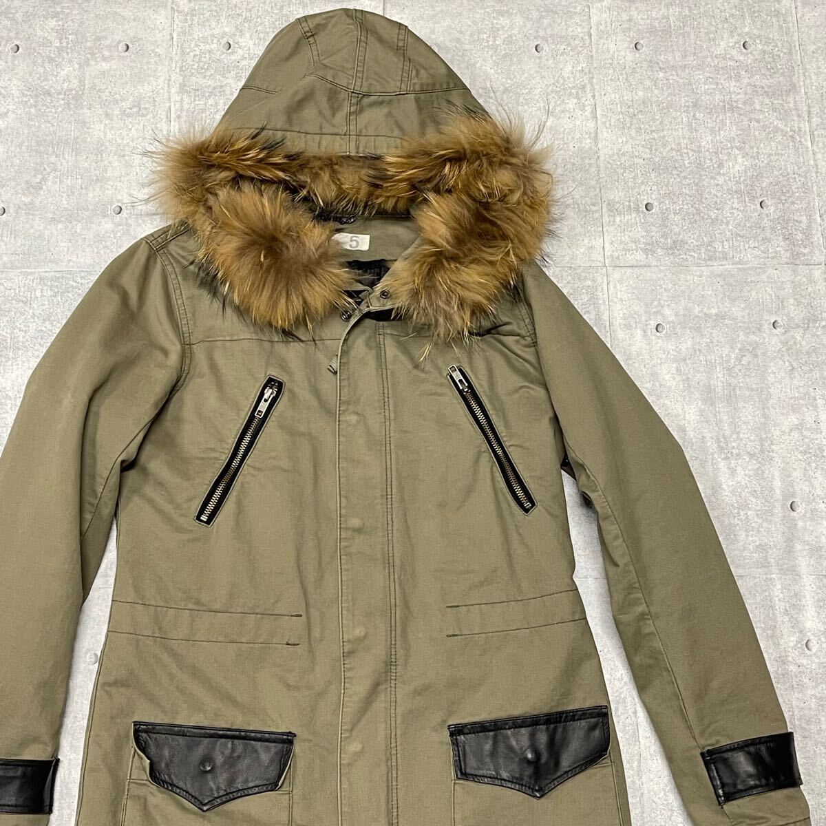 Yahoo!オークション - 美品 00s and N5 ミニタリージャケット N-3B モ...