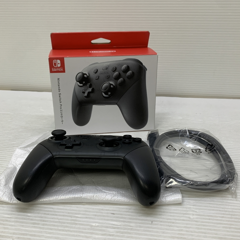MIN 現状渡し品 Nintendo Switch Pro コントローラー HAC-A-FSSKA 024-241214-CN-12-YOK(ニンテンドースイッチアクセサリー)｜売買された ...