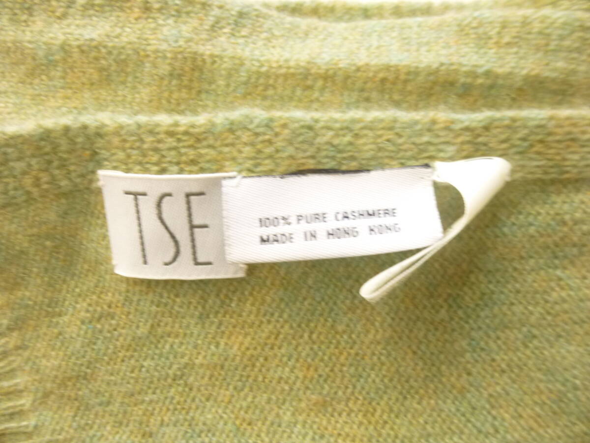 Yahoo!オークション - TSE セイ カシミヤ 100％ ニット ストール マフ...