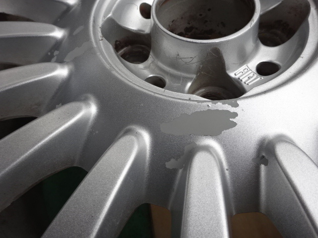 Yahoo!オークション - YSC旧車 フィアット500 純正アルミホイール 4本...