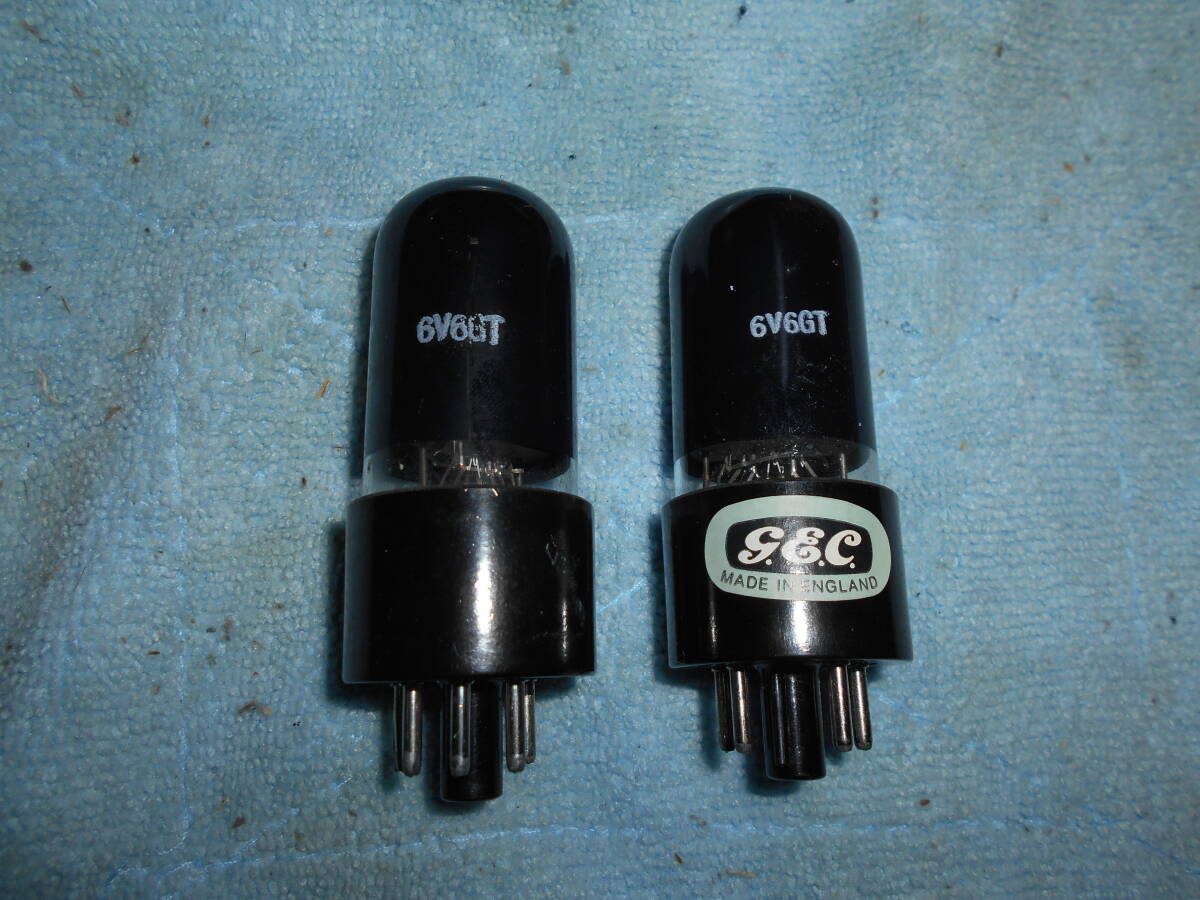 Yahoo!オークション - GEC 6V6GT 2本 ジャンク品