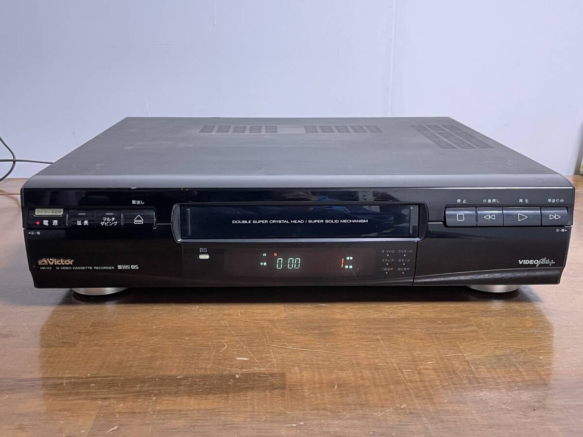 Yahoo!オークション - Victor ビクター VHSカセットレコーダー HR-V3 9...