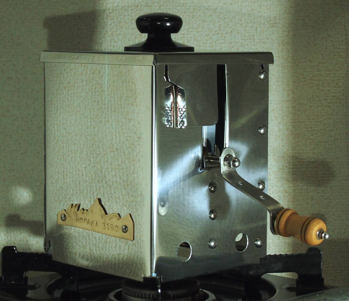 Yahoo!オークション - コーヒー焙煎機 焙煎器 穂高3190 M型 240g焙煎...
