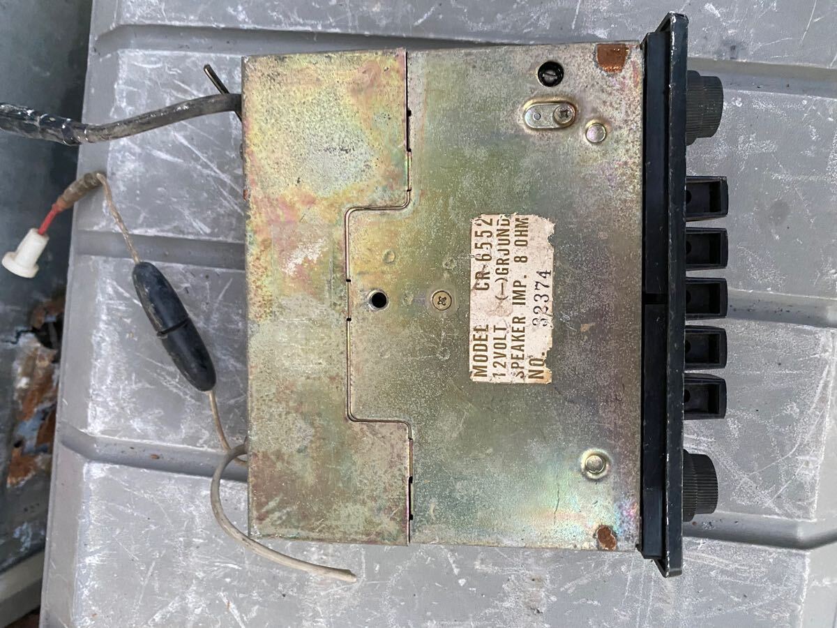 Yahoo!オークション - アクティトラック AMラジオ CR-6552【動作未確認...