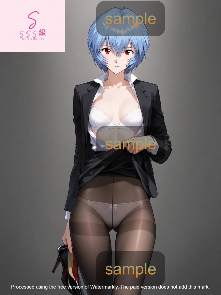 REOL2 綾波レイ 新世紀エヴァンゲリオン A4 ポスター 同人 アニメ イラスト 美女 OL オフィス EVANGELION AYANAMI(コミック、アニメグッズ)｜売買された ...