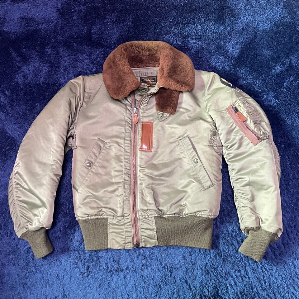 Yahoo!オークション - 希少 旧リアルマッコイズ B-15B フライトジャケ...