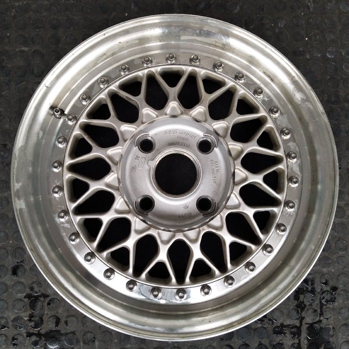 Yahoo!オークション - A11-70【1本のみ】【15x6J 4x114.3 ET+40 ハブ64...