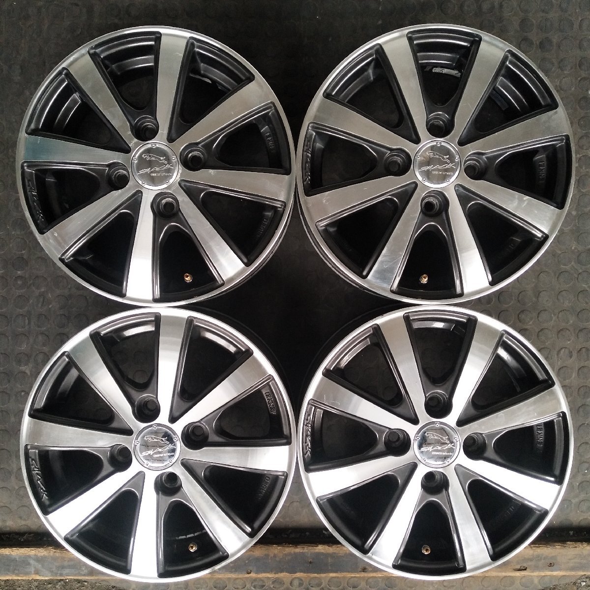 Yahoo!オークション - A12-21【4本価格】【13×4J 4x100 ET+45 ハブ73...