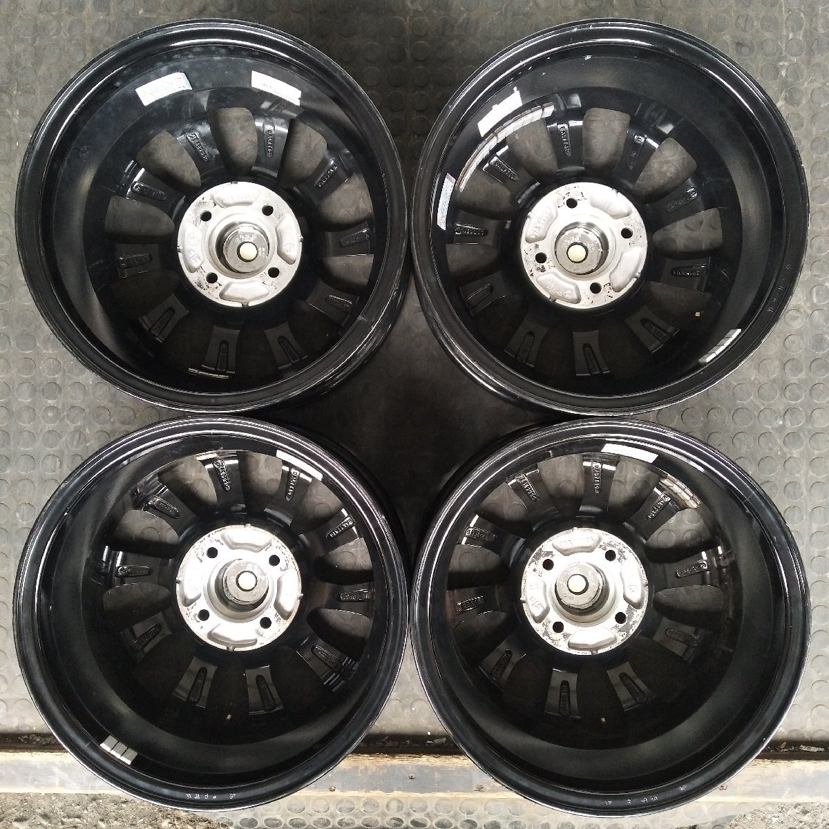 Yahoo!オークション - A12-26【4本価格】【14x5.5J 4x100 ET+39 ハブ73...