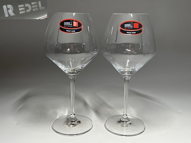 Yahoo!オークション - 【瑞】リーデルRIEDEL ガラス ペアワイングラス